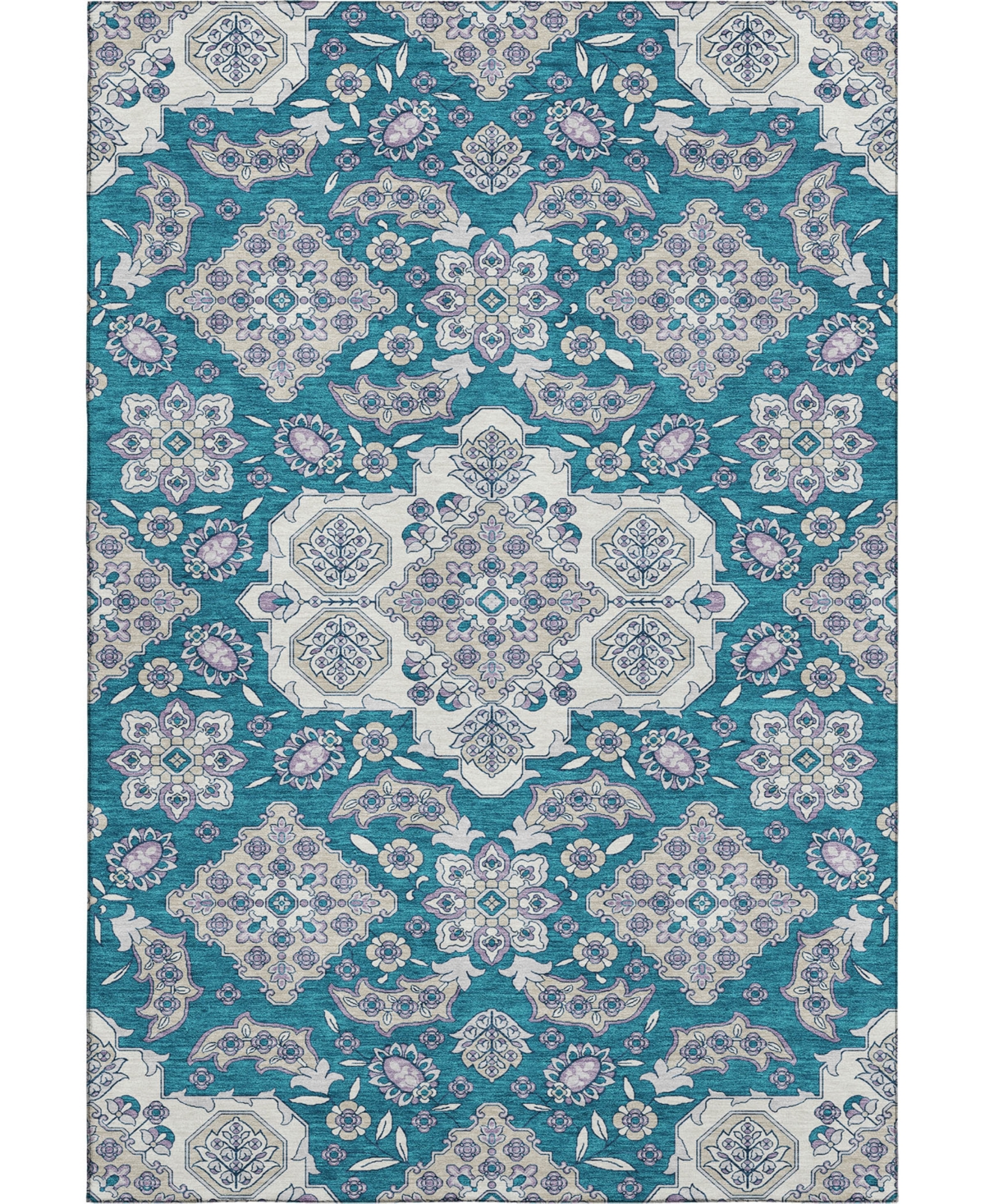 Click here for Addison Mayfield AMF1853 9 x 12 Area Rug - Teal prices