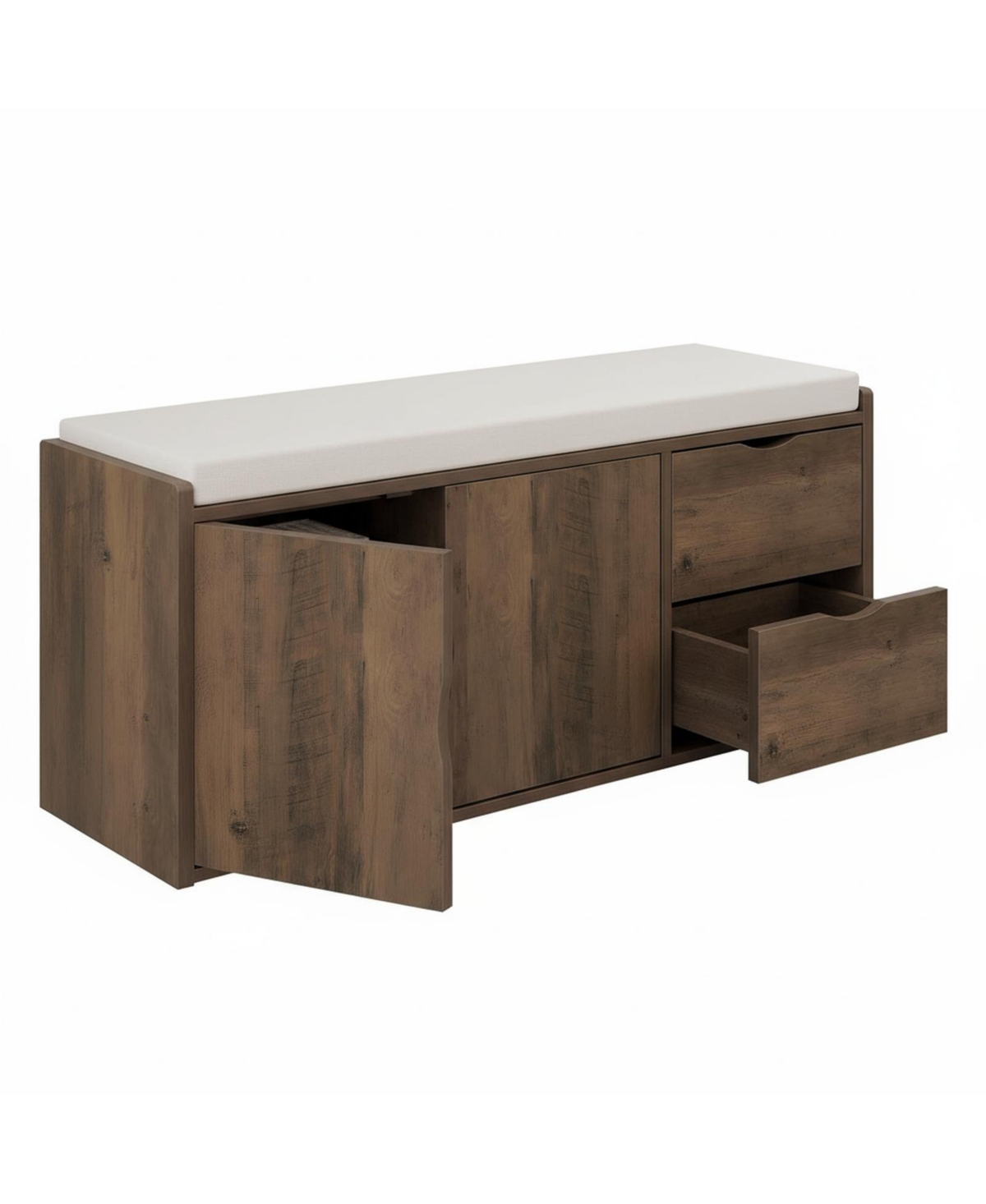 Click here for Yigii Entryway Storage Bench with 2 Drawers 2-Tier... prices