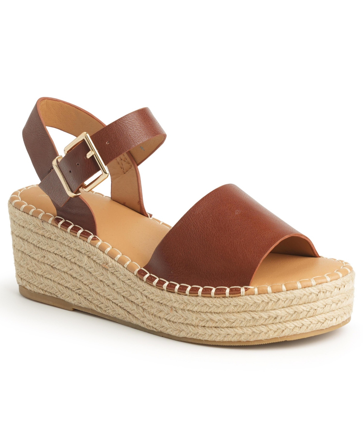 Click here for New York & Company Womens Elandra Ankle Strap Plat... prices