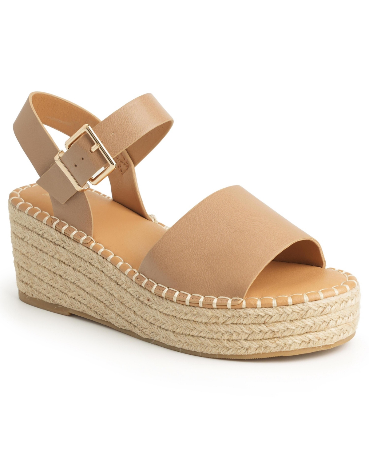 Click here for New York & Company Womens Elandra Ankle Strap Plat... prices