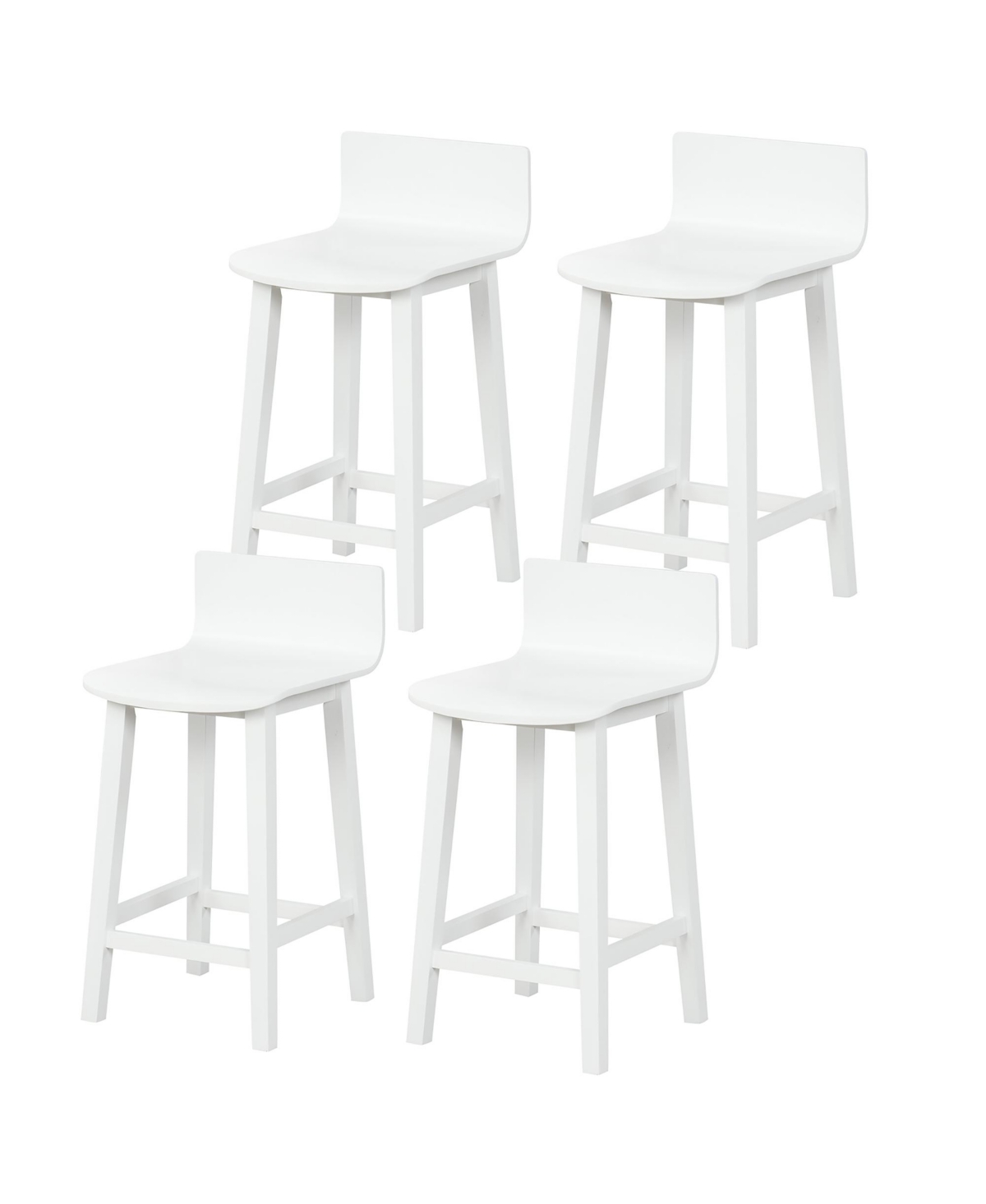 Click here for Gymax 4PCS kitchen bar stools counter height bar s... prices