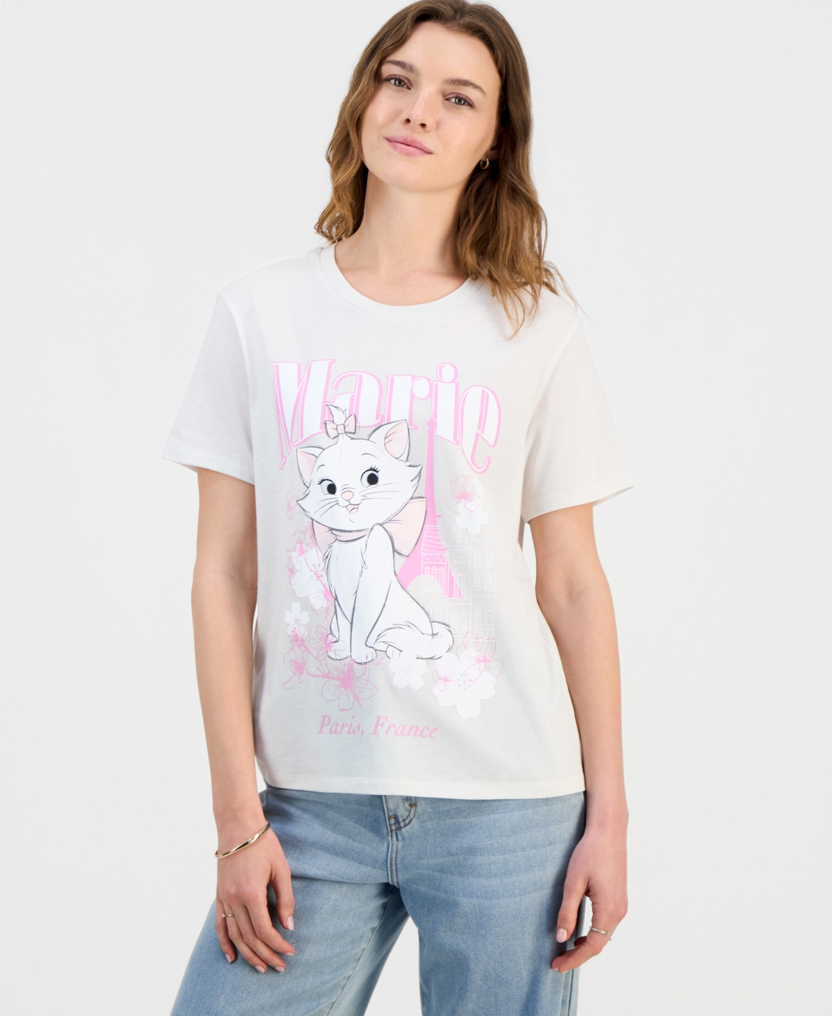 Click here for Disney Juniors Marie Aristocats Graphic-Print Tee... prices