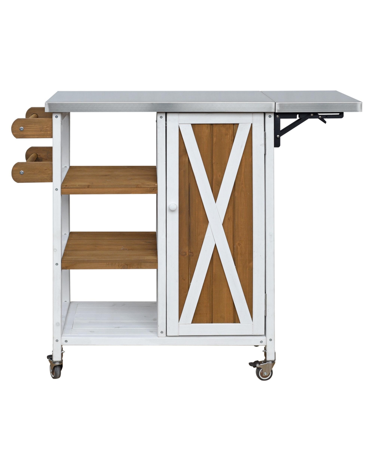 Click here for sumyeg Foldable Outdoor Kitchen Island Cart with L... prices
