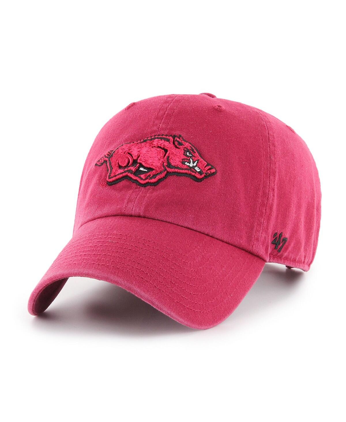 Click here for 47 Brand Mens Cardinal Arkansas Razorbacks Clean U... prices