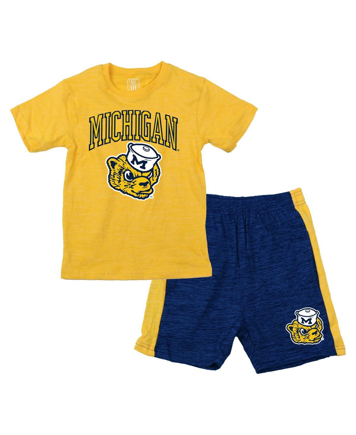 Click here for Wes & Willy Preschool 2-Piece Maize Michigan Wolve... prices