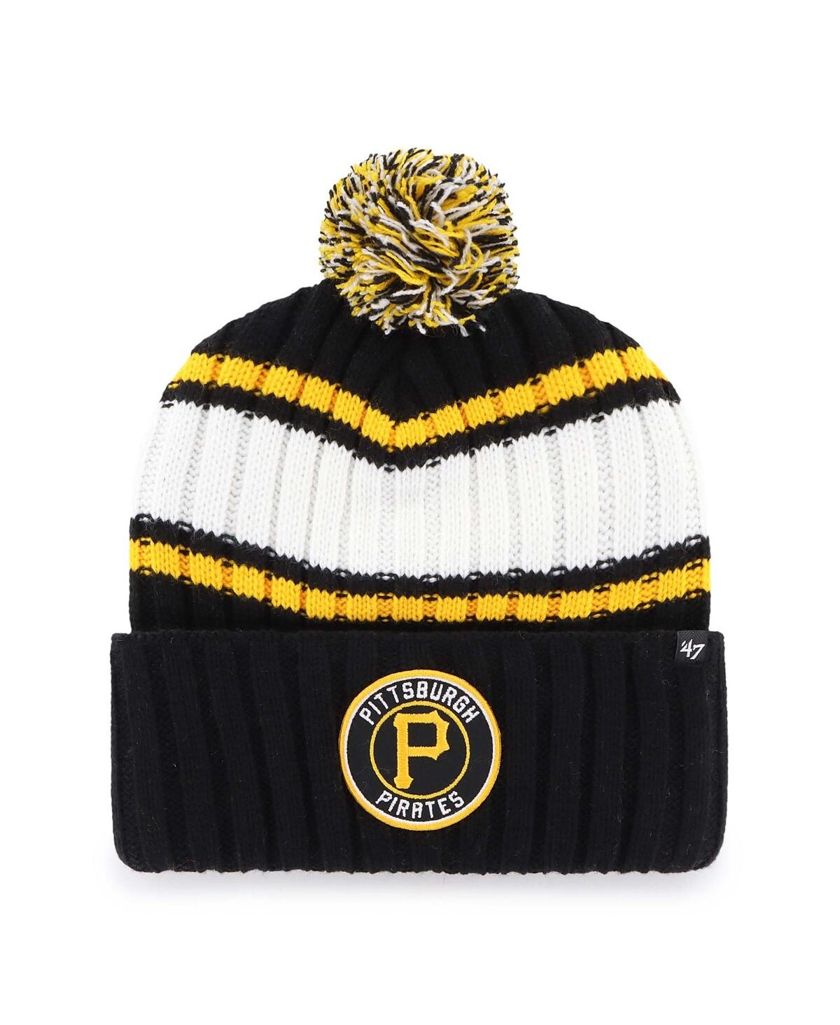 Click here for 47 Brand Mens Black Pittsburgh Pirates Plateau Cuf... prices