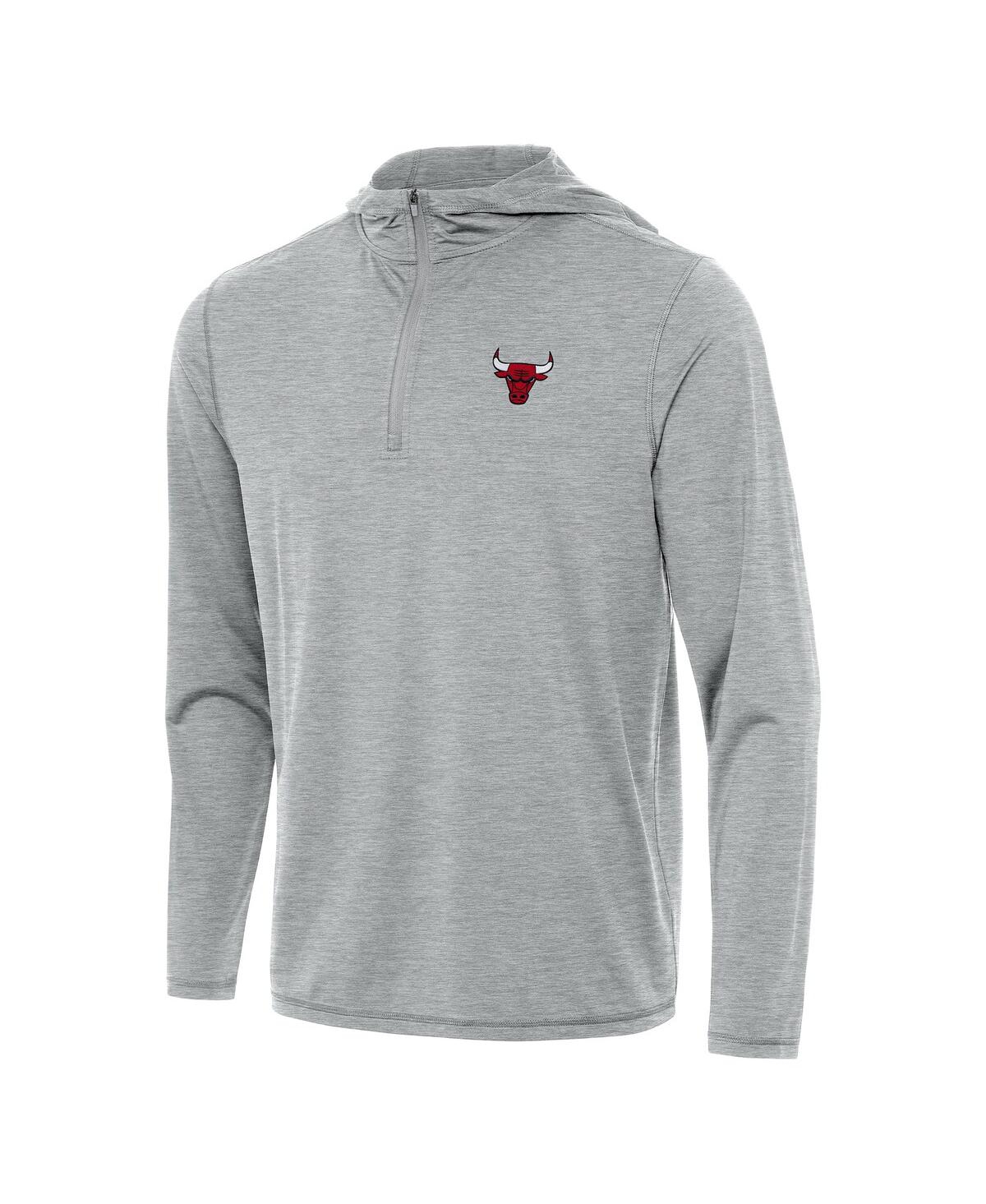 Click here for Antigua Mens Heather Gray Chicago Bulls Tidy Quart... prices