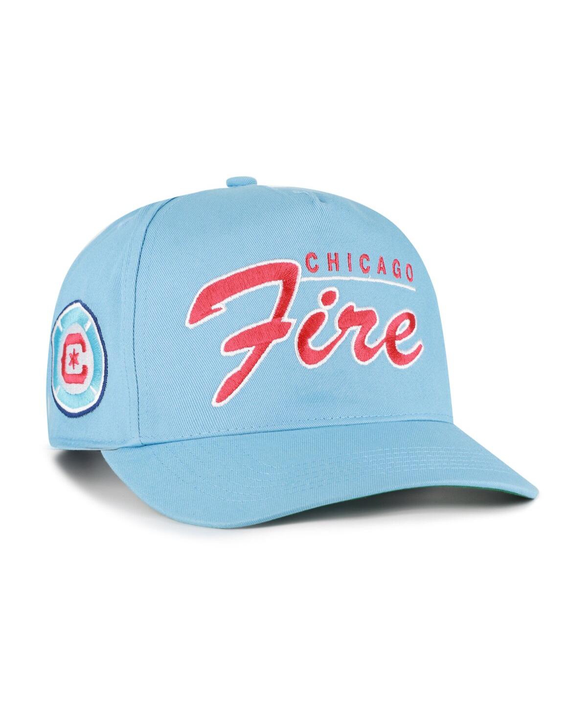 Click here for 47 Brand Mens Light Blue Chicago Fire Brushmark Hi... prices