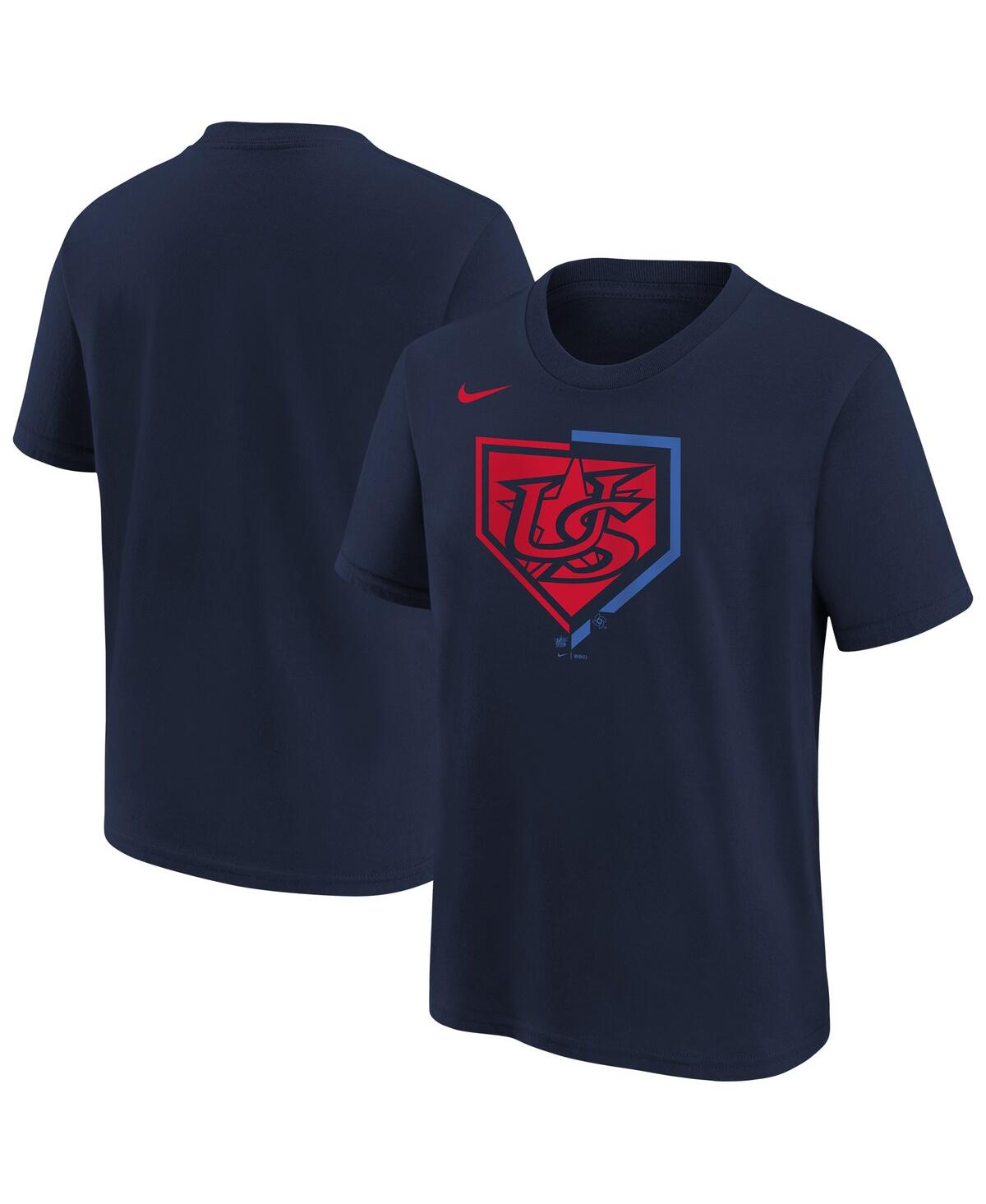 Click here for Nike Big Boys and Girls Navy Usa Baseball 2026 Wor... prices