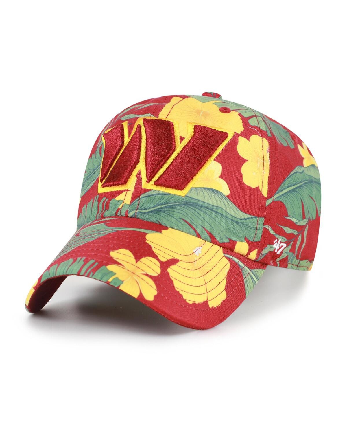 Click here for 47 Brand Mens Burgundy Washington Commanders Beach... prices