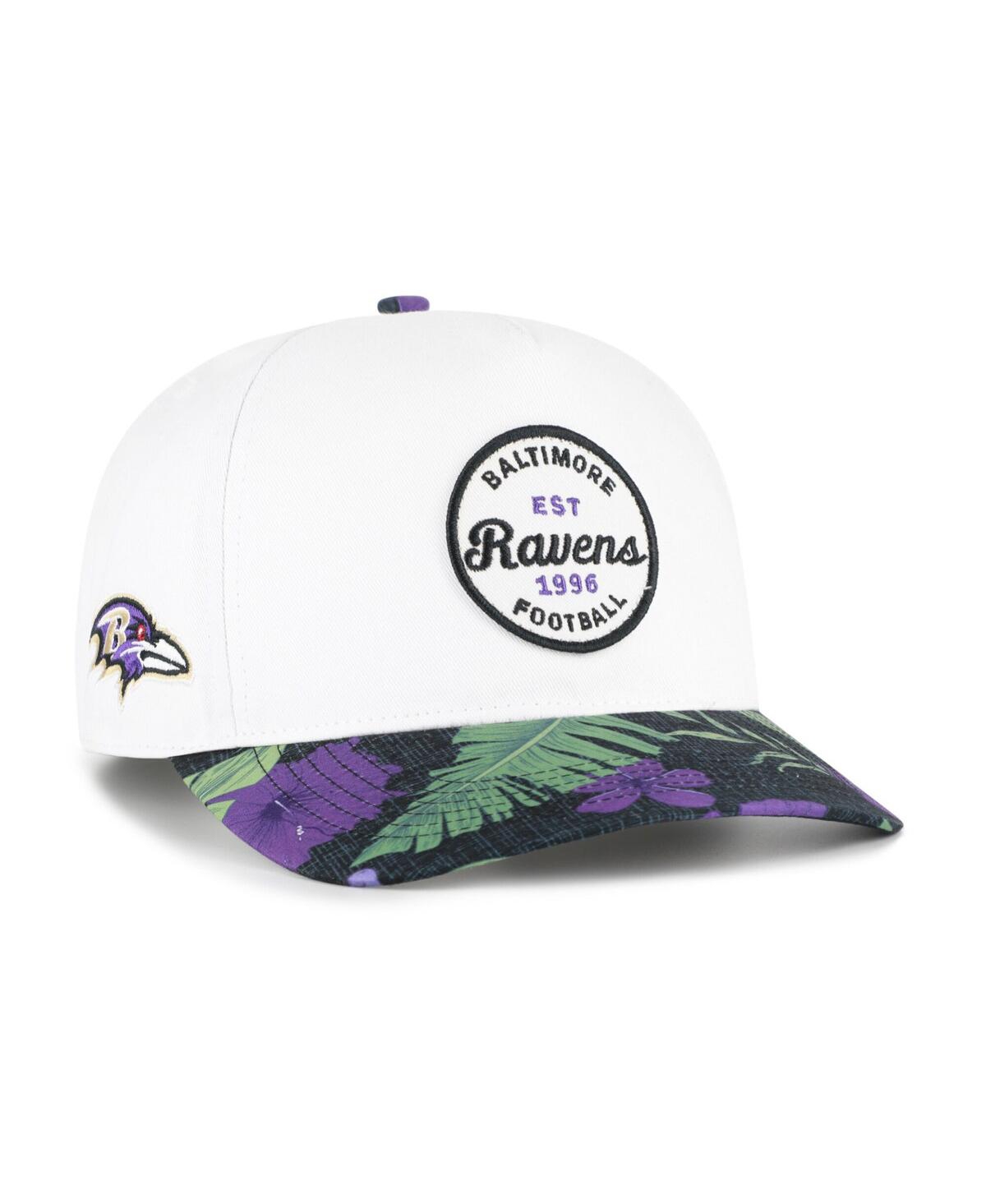 Click here for 47 Brand Mens White/Purple Baltimore Ravens Beach... prices