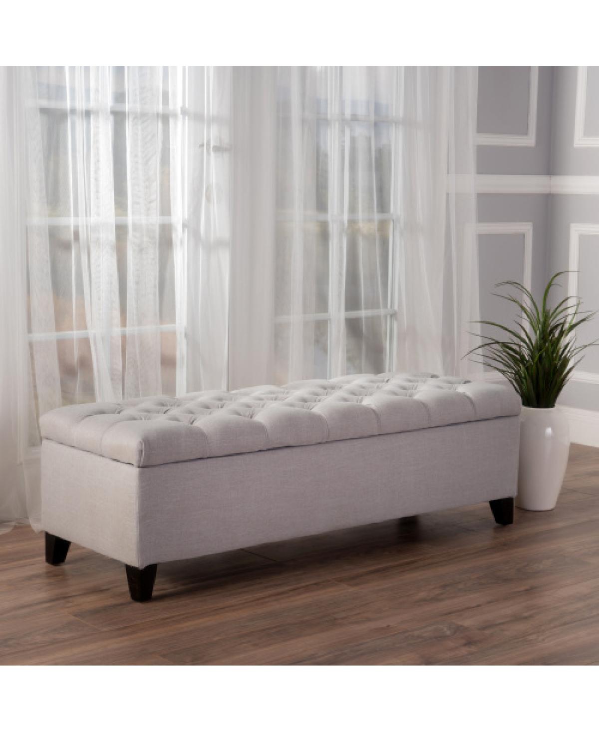 Click here for Streamdale Furniture Glouster Storage Ottoman - Li... prices