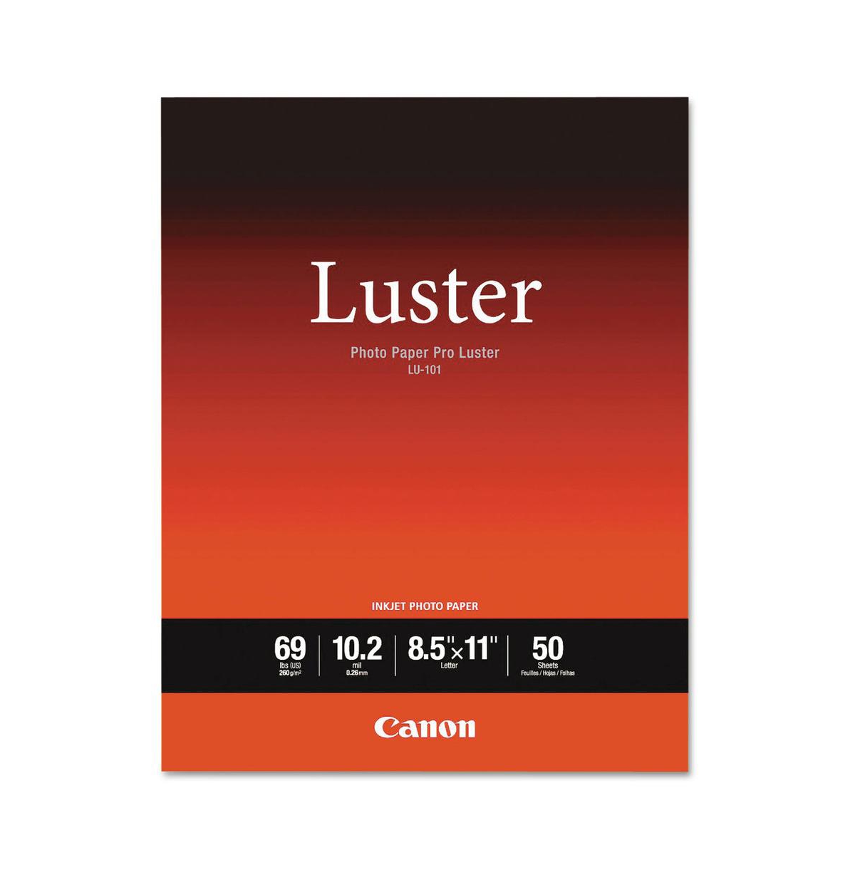 Click here for Canon 8.5 in. x 11 in. 10.2 mil Pro Luster Inkjet... prices