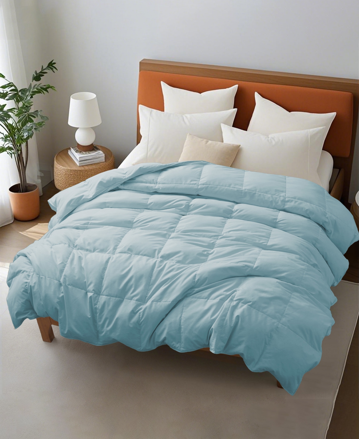 Click here for Unikome Premium Cozy Comforter  Full/Queen - Blue prices