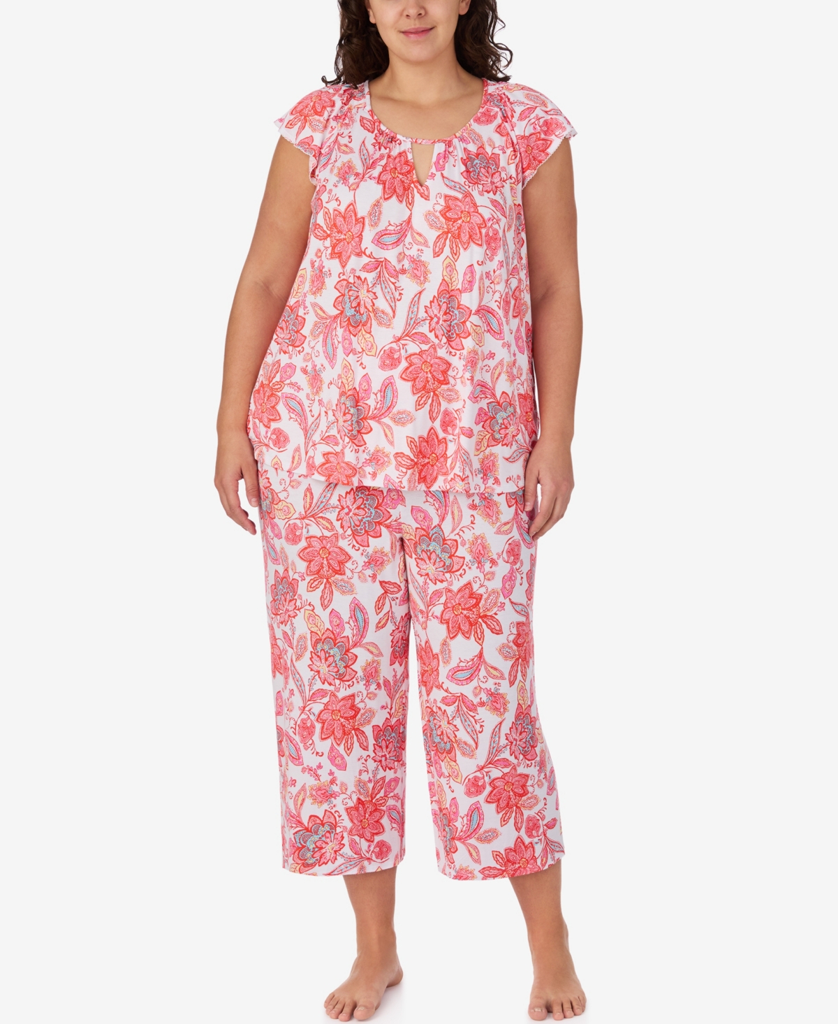 Click here for Ellen Tracy Plus Size Scoop Neck Top and Cropped P... prices