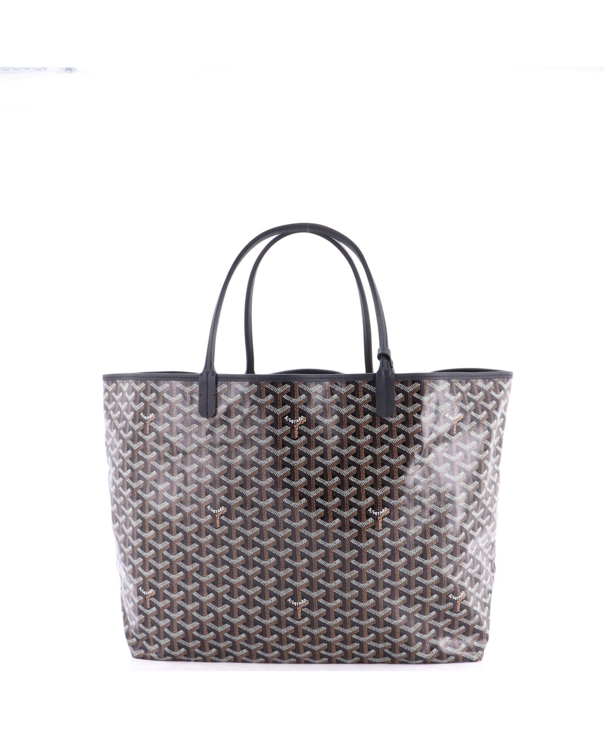 Click here for Pre-Owned Goyard Gm Saint Louis Tote Coated Canvas... prices
