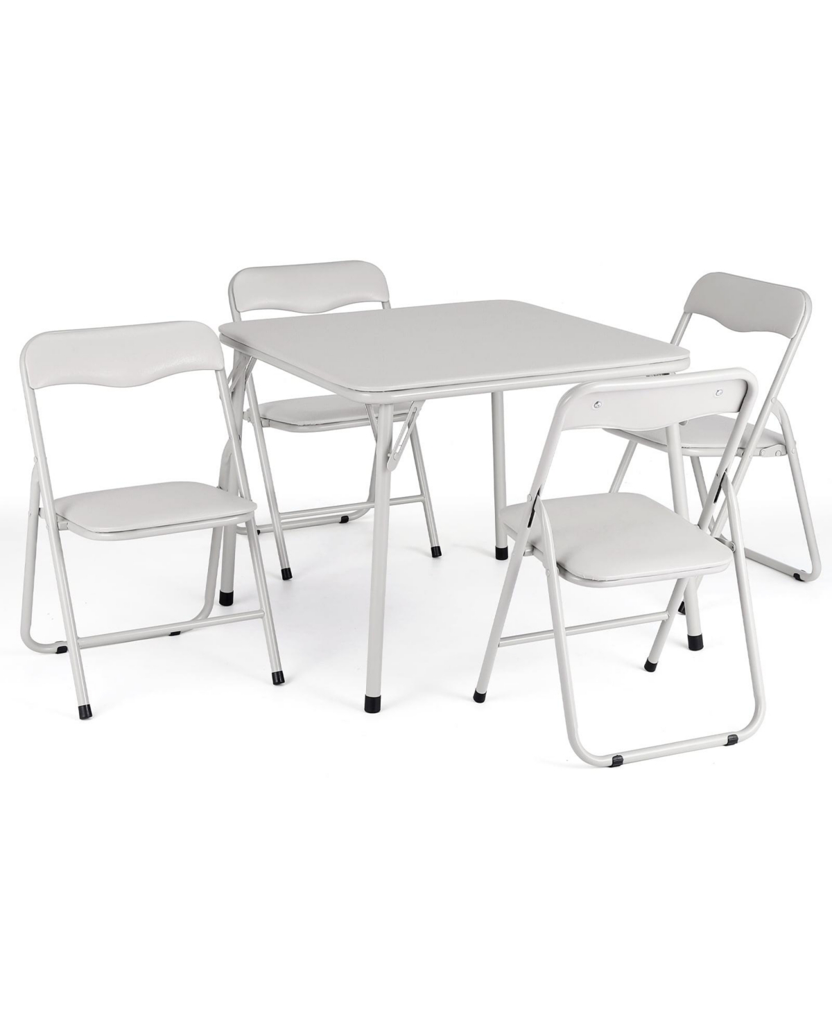 Click here for gaomon 5-Piece Folding Card Table and Chair Set- U... prices
