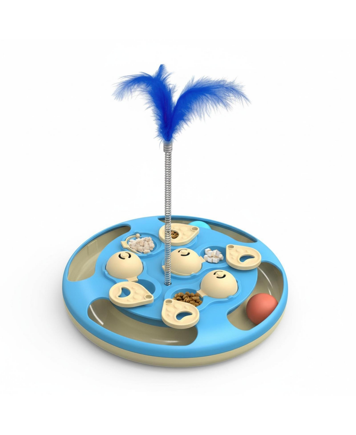 Click here for Aronkl Cat Puzzle Toys 3-in-1 Track Balls Teaser F... prices