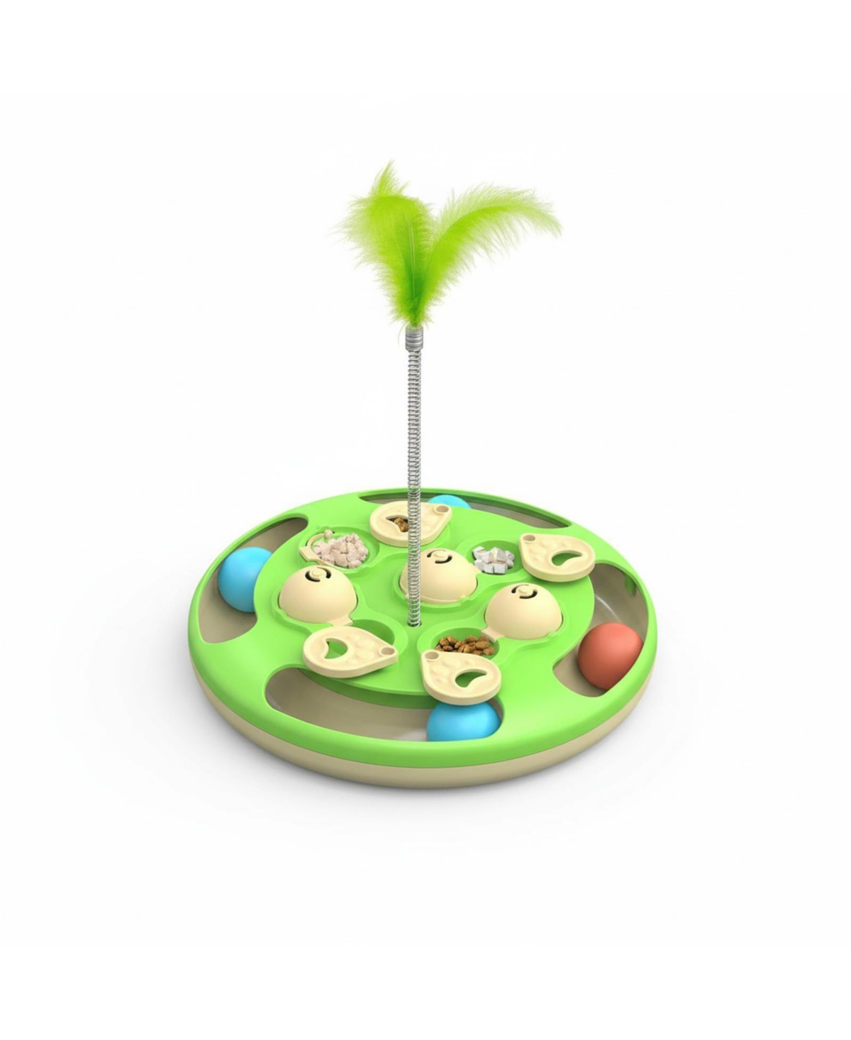 Click here for Aronkl Cat Puzzle Toys 3-in-1 Track Balls Teaser F... prices