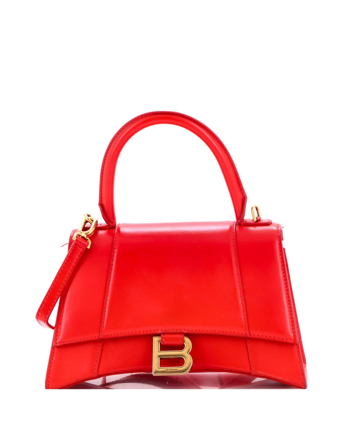 Click here for Pre-Owned Balenciaga Small Hourglass Top Handle Ba... prices