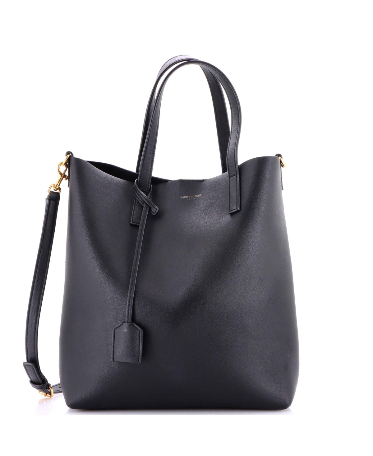 Click here for Pre-Owned Saint Laurent Toy Shopper Tote Leather -... prices