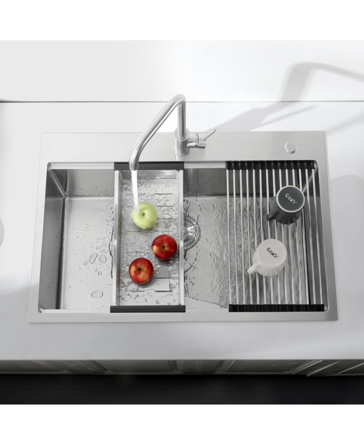 Click here for Busdays Stainless Steel Kitchen Sink  33x22 Single... prices