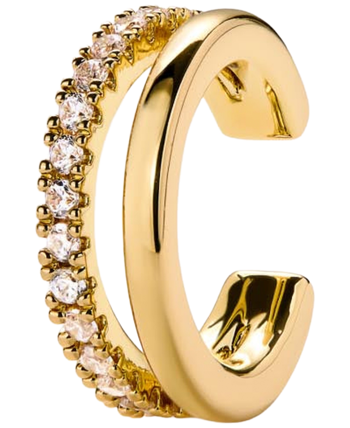 Click here for Ana Luisa Jordana Gold-Plated Cuff Earrings - Gold prices