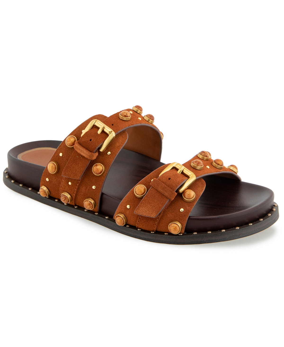 Click here for Kenneth Cole New York Womens Deardra Footbed Flat... prices