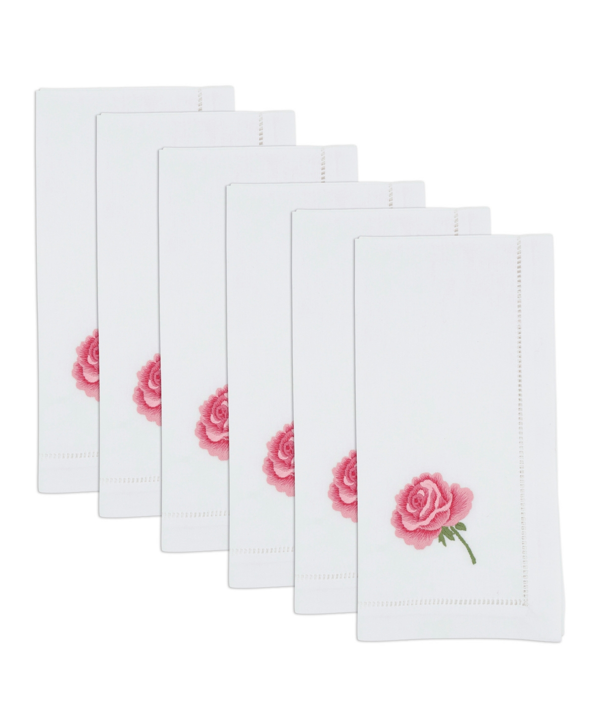 Click here for Saro Lifestyle Floral Embroidered Cotton Decorativ... prices