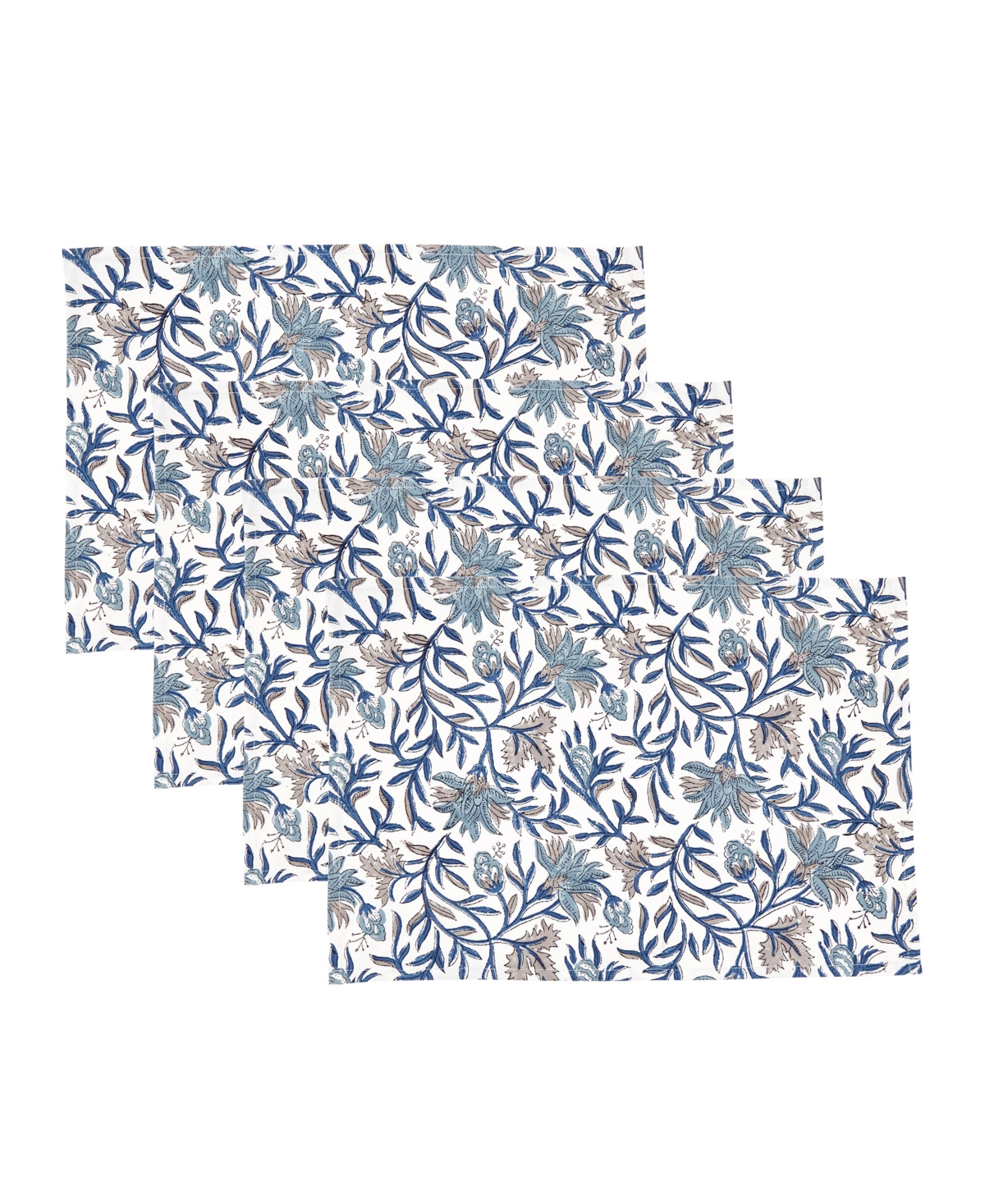 Click here for Saro Lifestyle Botanical Floral Cotton Placemats... prices