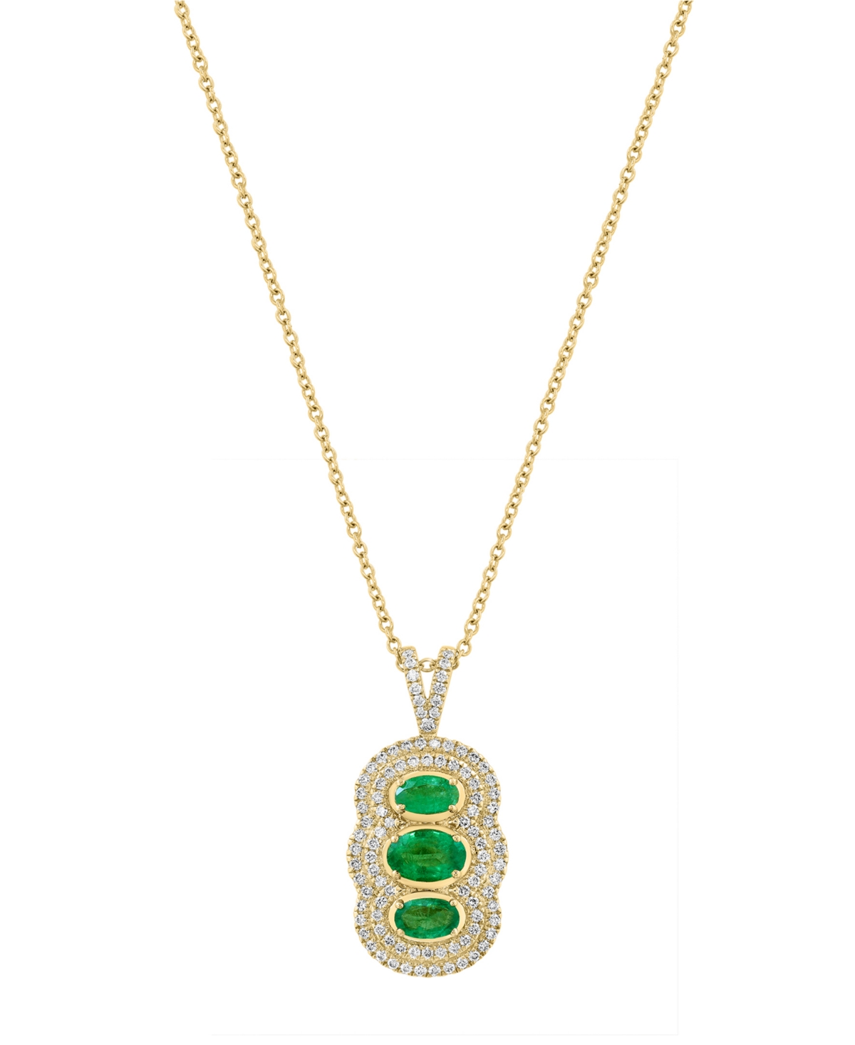 Click here for Effy Collection Emerald (7/8 ct. t.w.) & Diamond (... prices