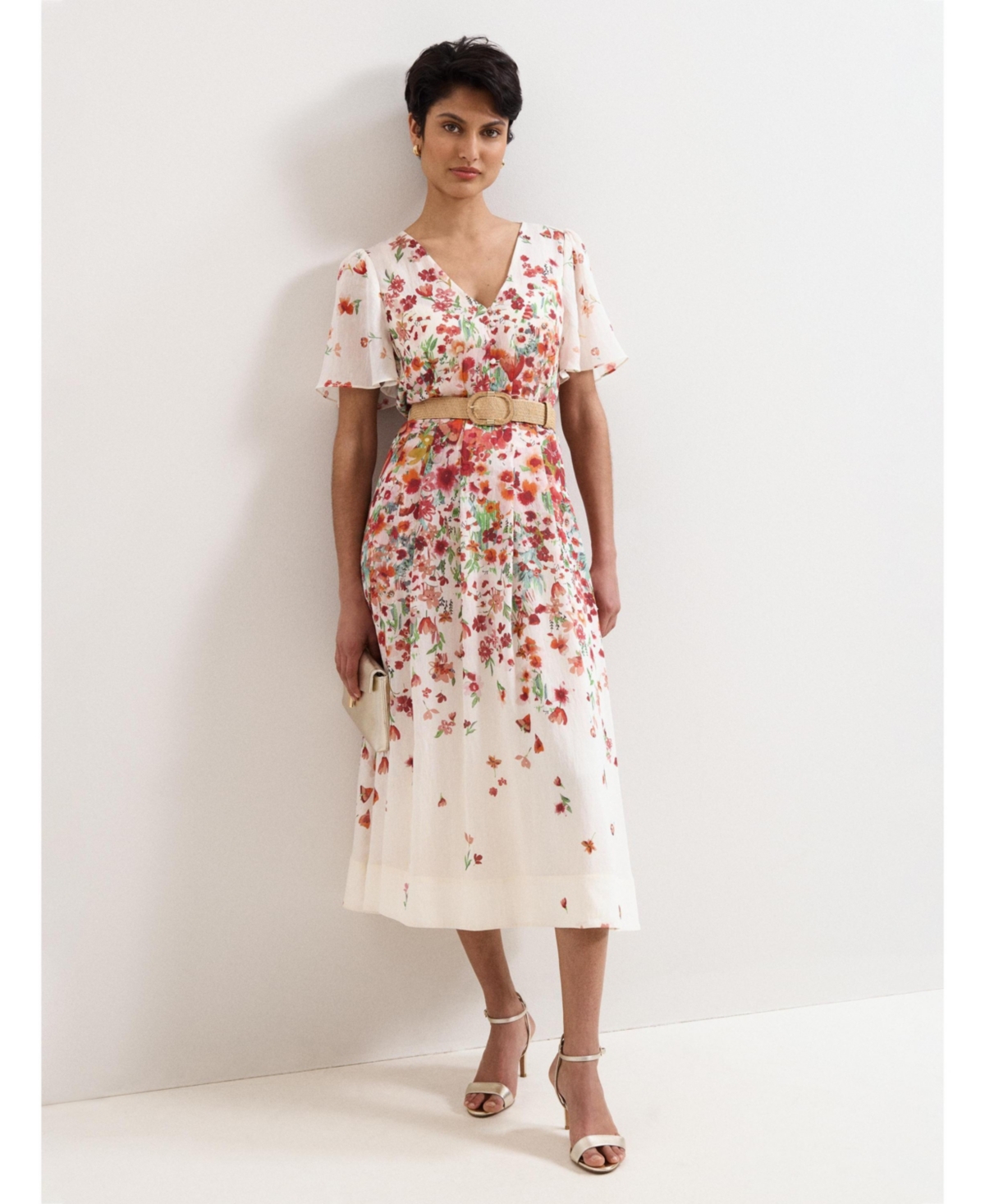 Click here for Phase Eight Womens Lovette Floral Dress prices