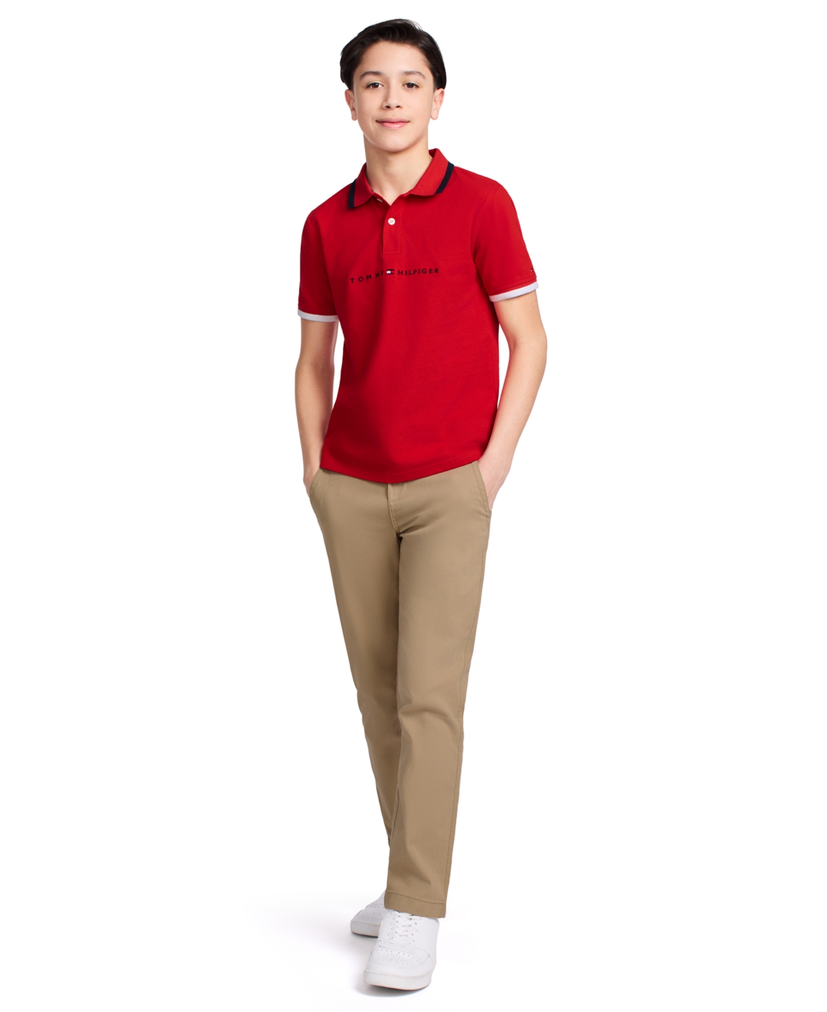 Click here for Tommy Hilfiger Big Boys Tomas Short Sleeves Polo S... prices