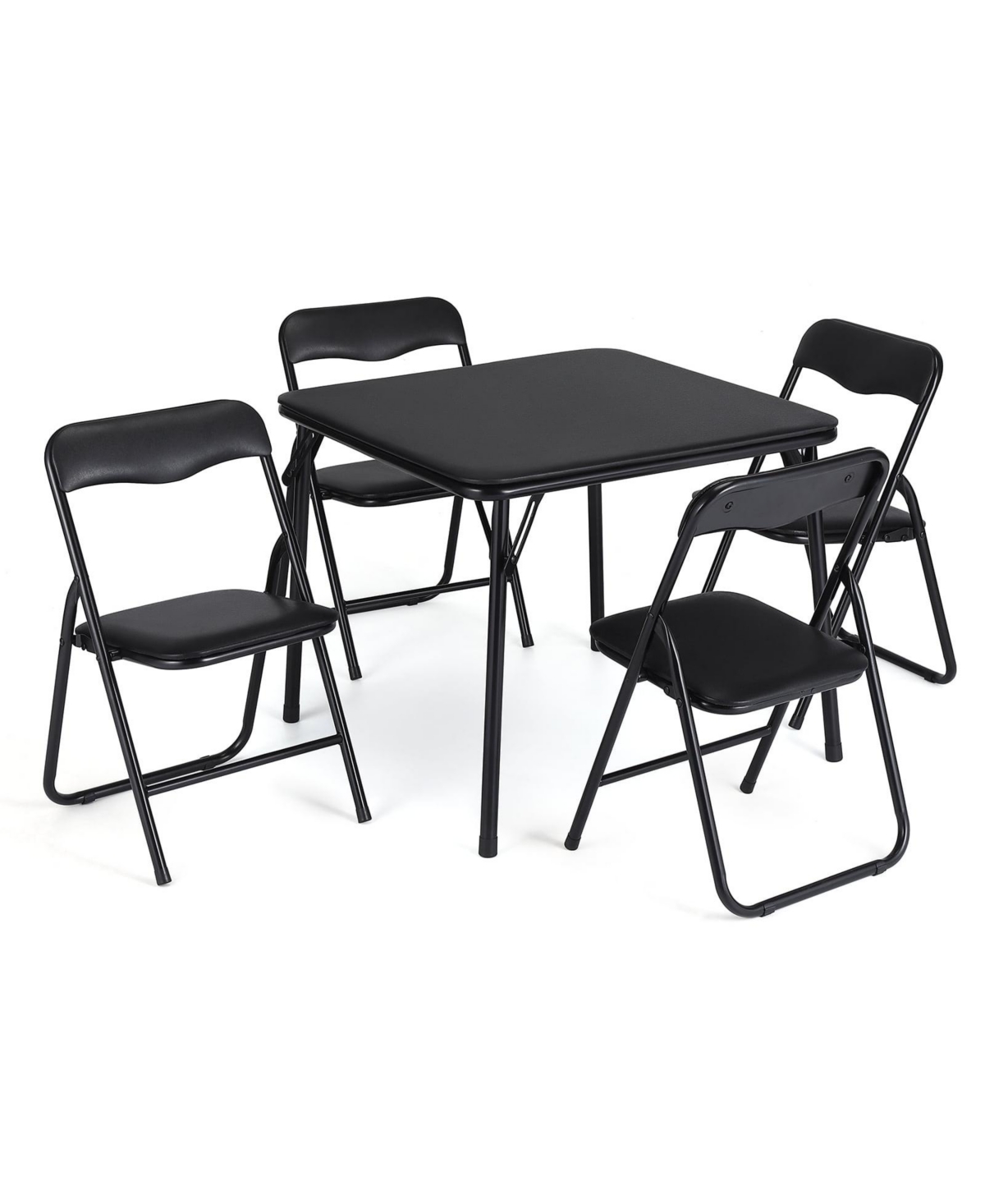 Click here for gaomon 5-Piece Folding Card Table and Chair Set- U... prices