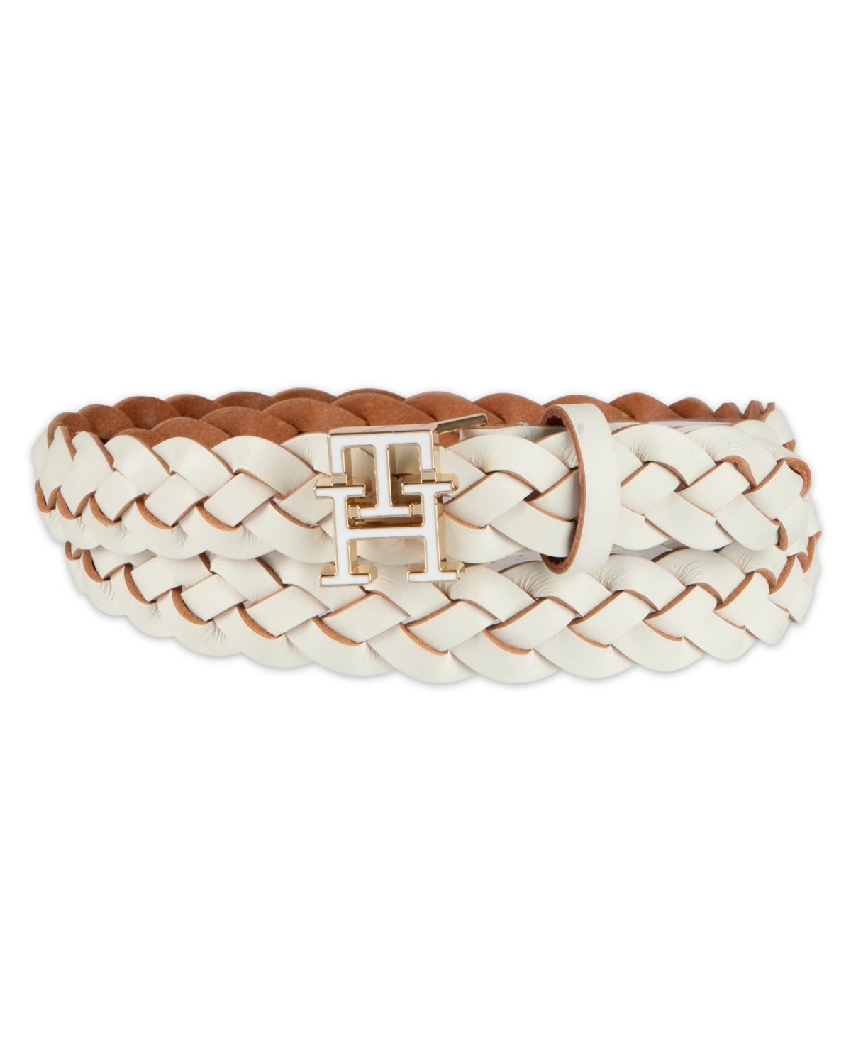 Click here for Tommy Hilfiger Womens Casual Braided Leather Belt... prices