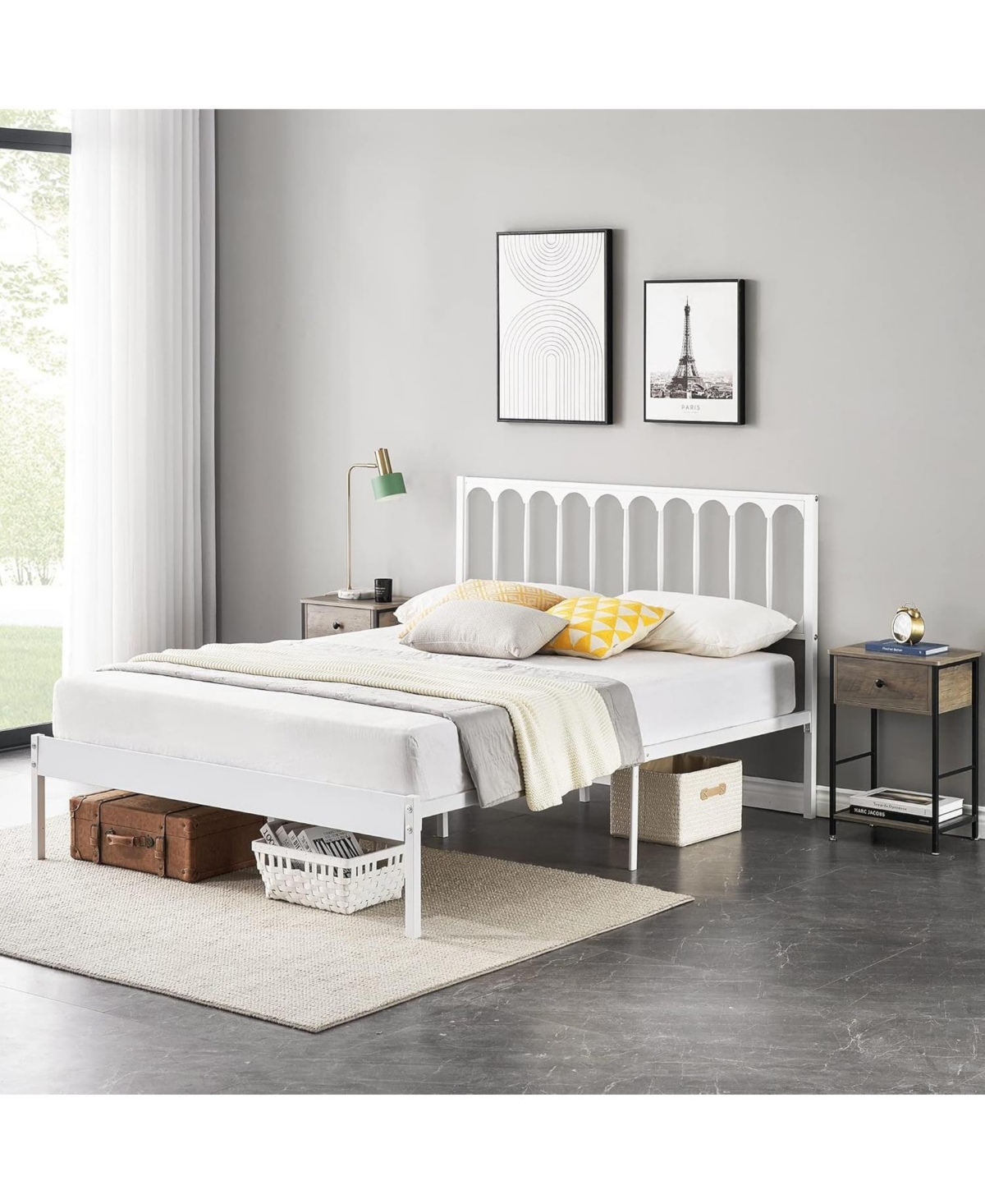 Click here for gaomon Bed Frame Metal Platform Mattress Foundatio... prices