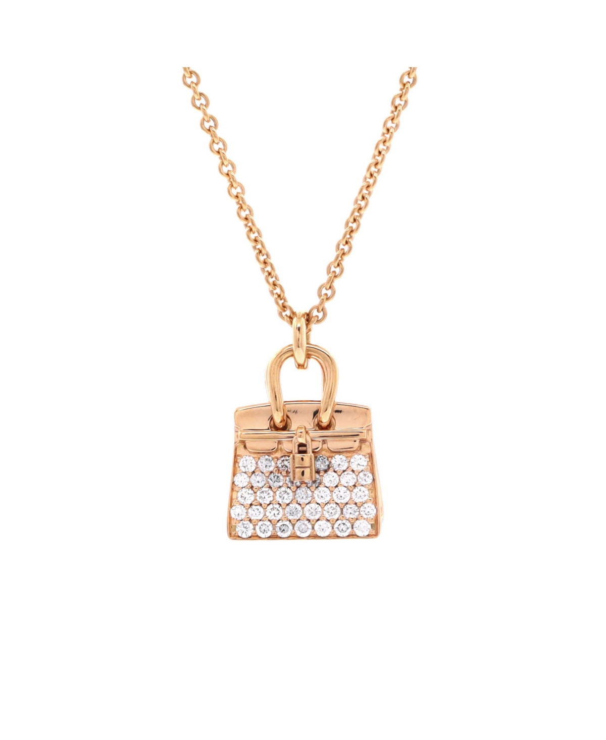 Click here for Pre-Owned HERMES Birkin Amulette Nm Pendant Neckla... prices