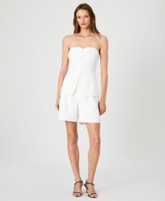 Click here for French Connection Womens Harry Suiting Strapless T... prices