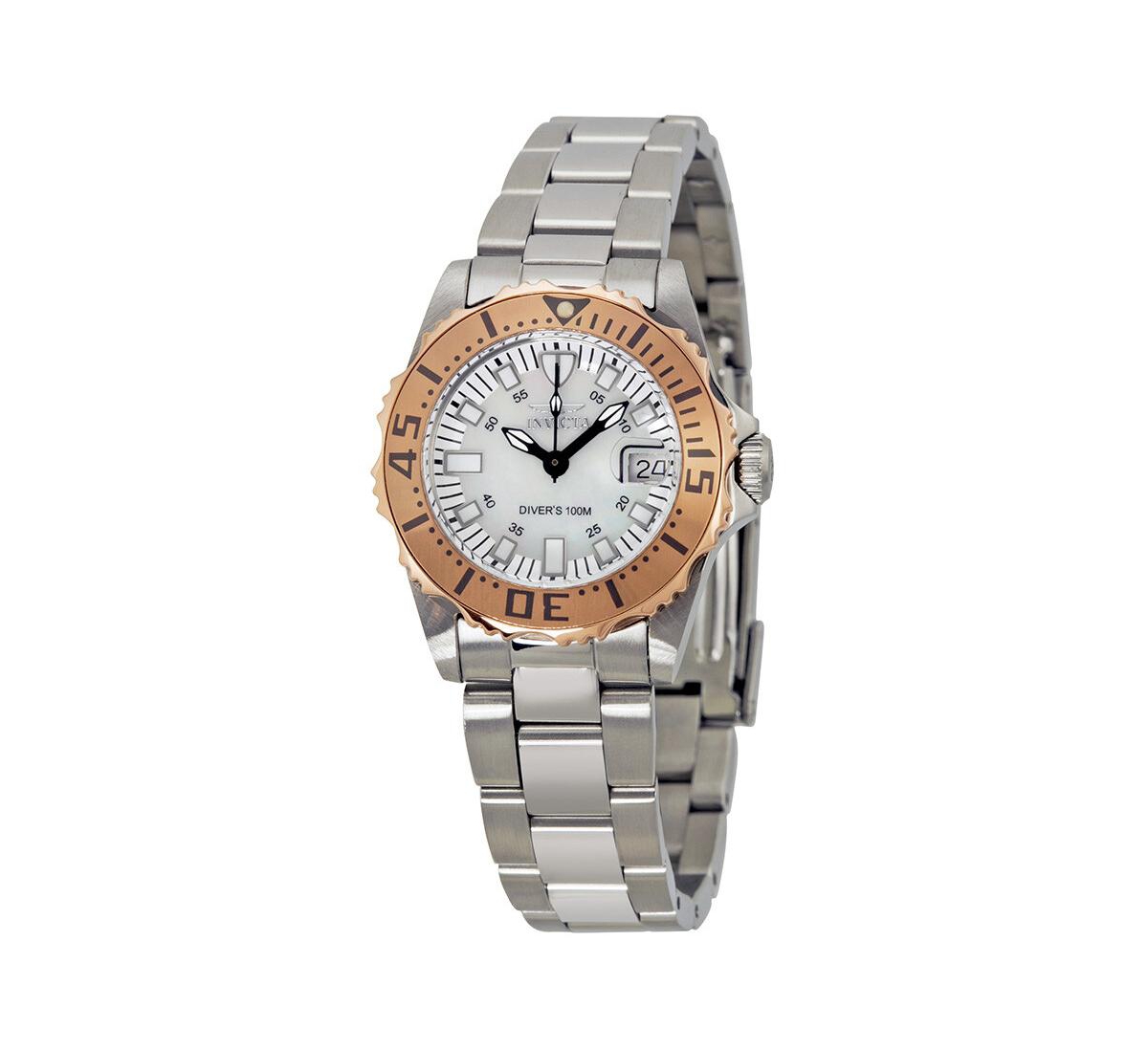 Click here for Invicta Womens 17382 Pro Diver Quartz 3 Hand White... prices