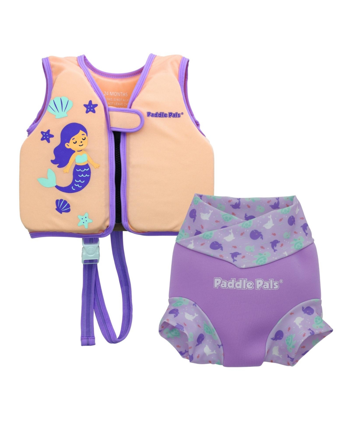 Click here for Paddle Pals Toddler Swim Vest and Diaper Set Reusa... prices