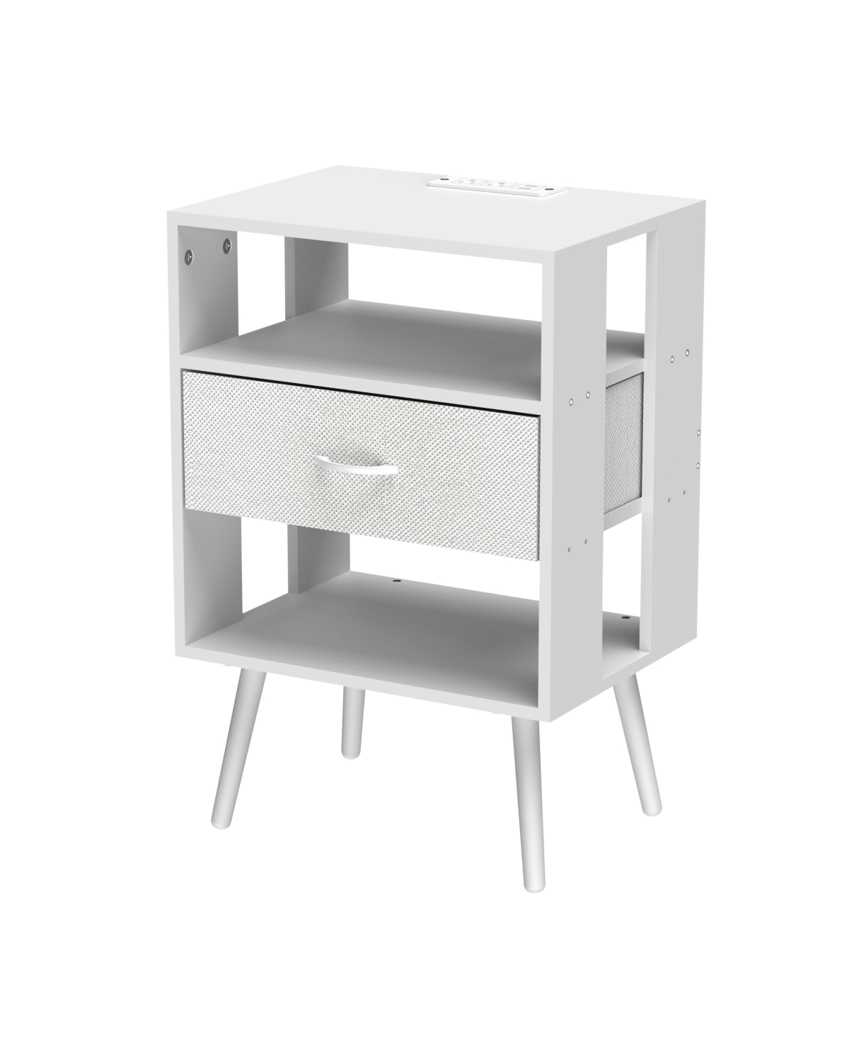 Click here for sumyeg Modern Nightstand Set of 2 with Charging St... prices