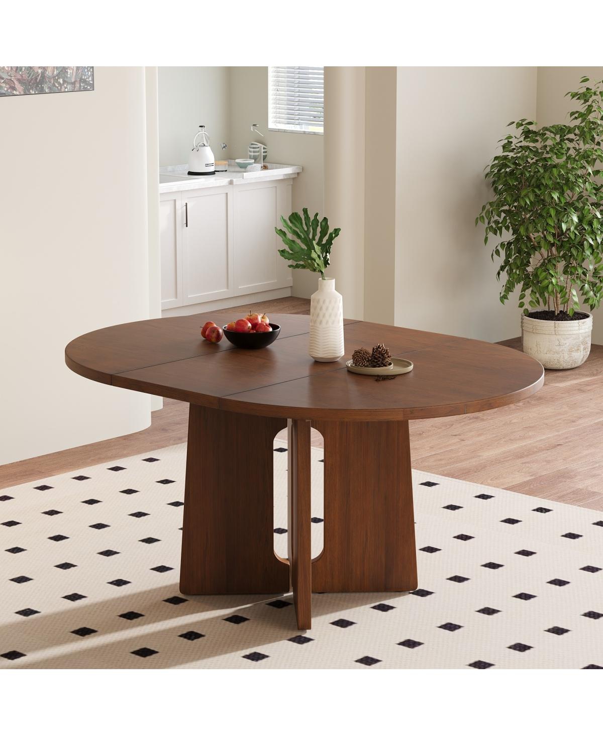 Click here for Streamdale Furniture Solid Wood Extendable Round D... prices