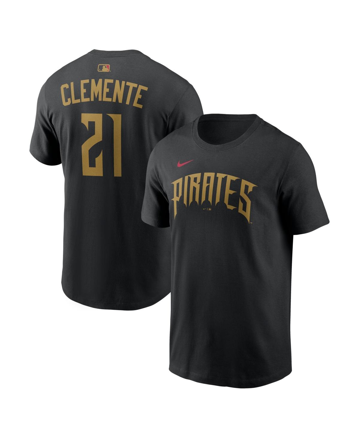 Click here for Nike Mens Roberto Clemente Black Pittsburgh Pirate... prices