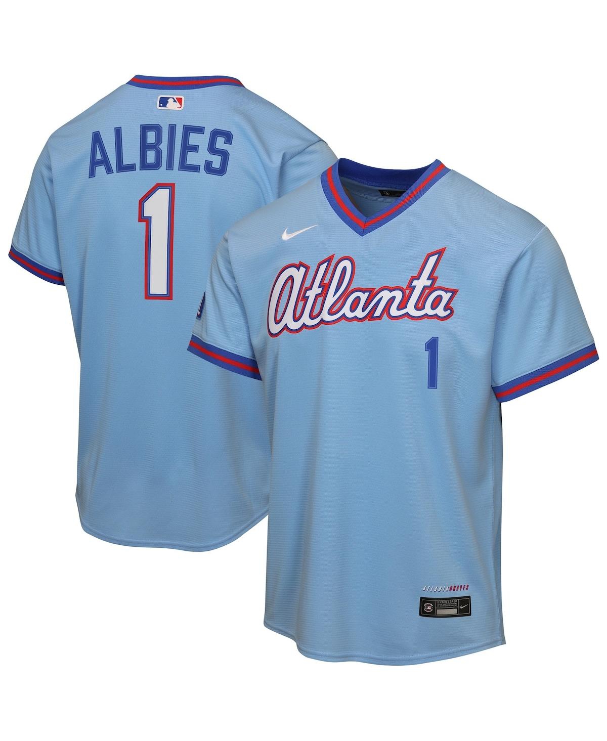 Click here for Nike Big Boys and Girls Ozzie Albies Light Blue At... prices