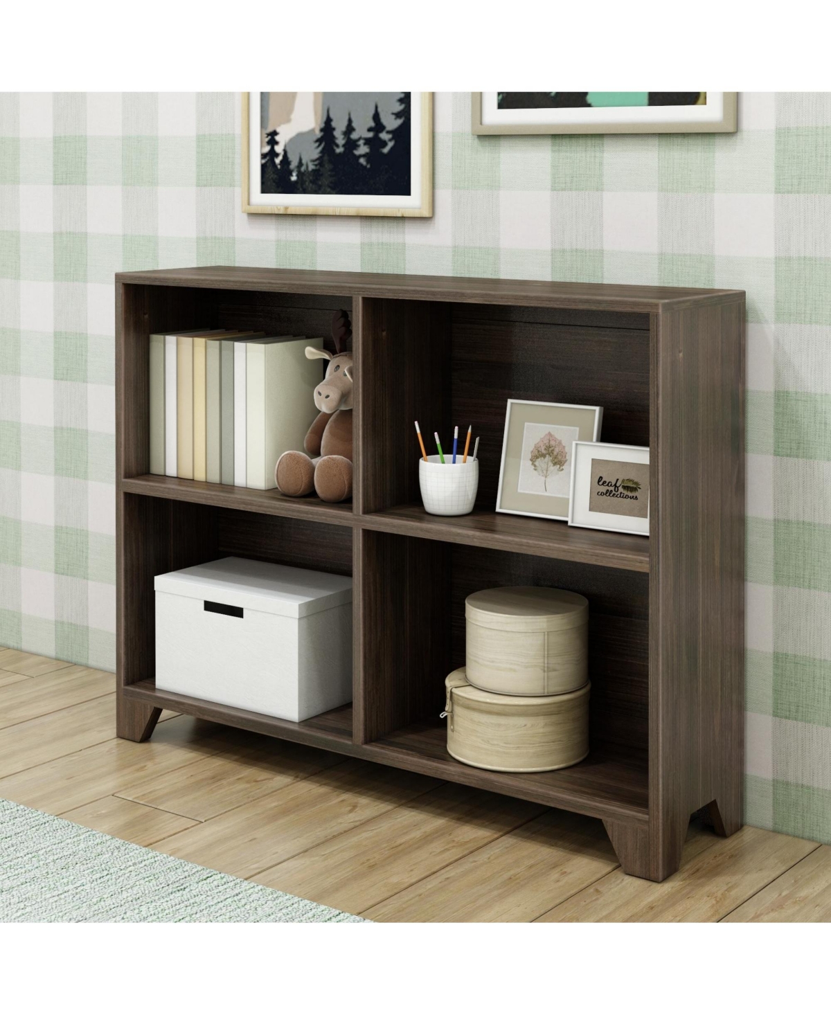 Click here for Max and Lily Bookshelf  4 Shelves Bookcase  Solid... prices