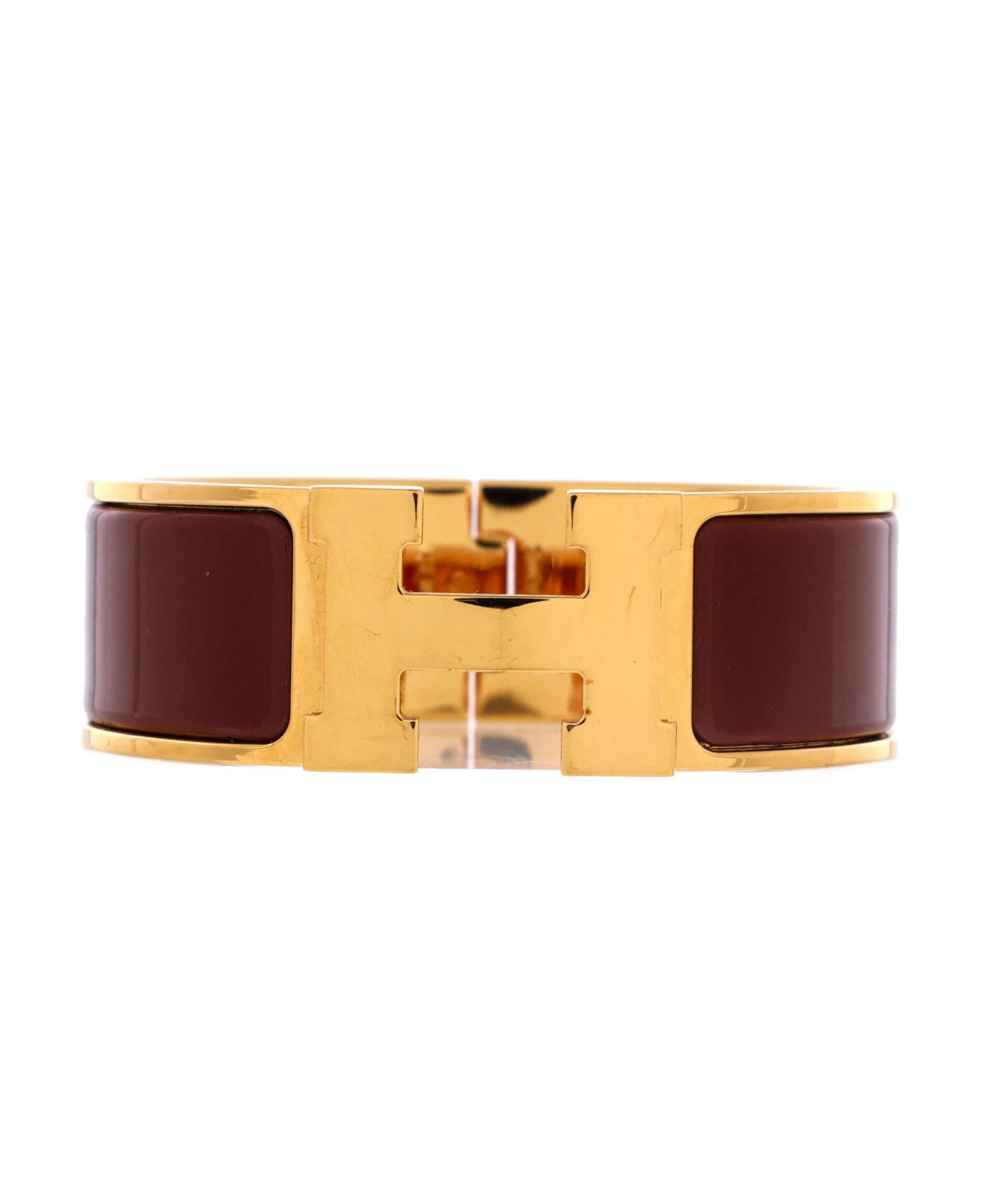Click here for Pre-Owned HERMES Clic H Bracelet - Enamel prices
