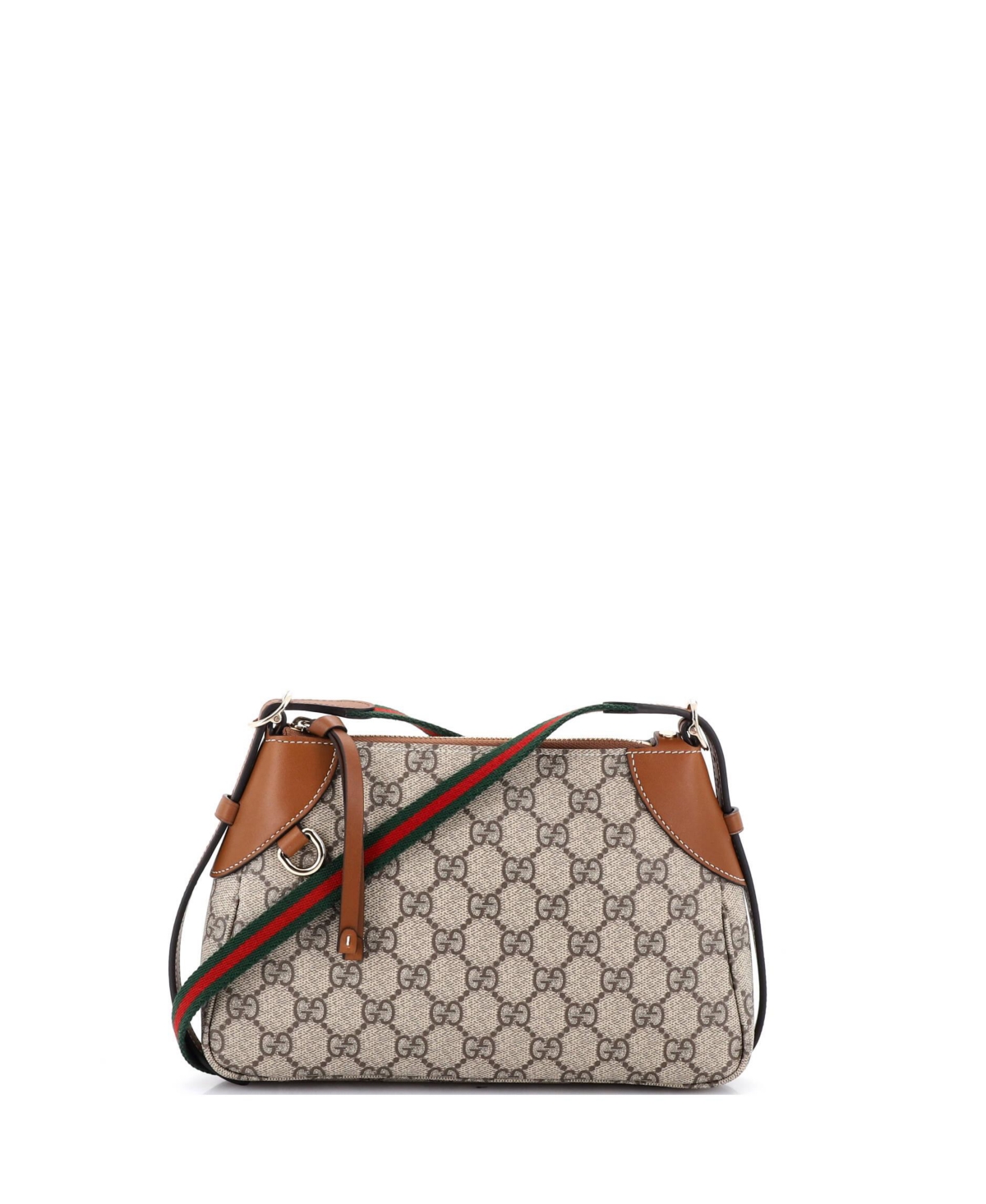 Click here for Pre-Owned Gucci Small Emblem Shoulder Bag Gg Coate... prices