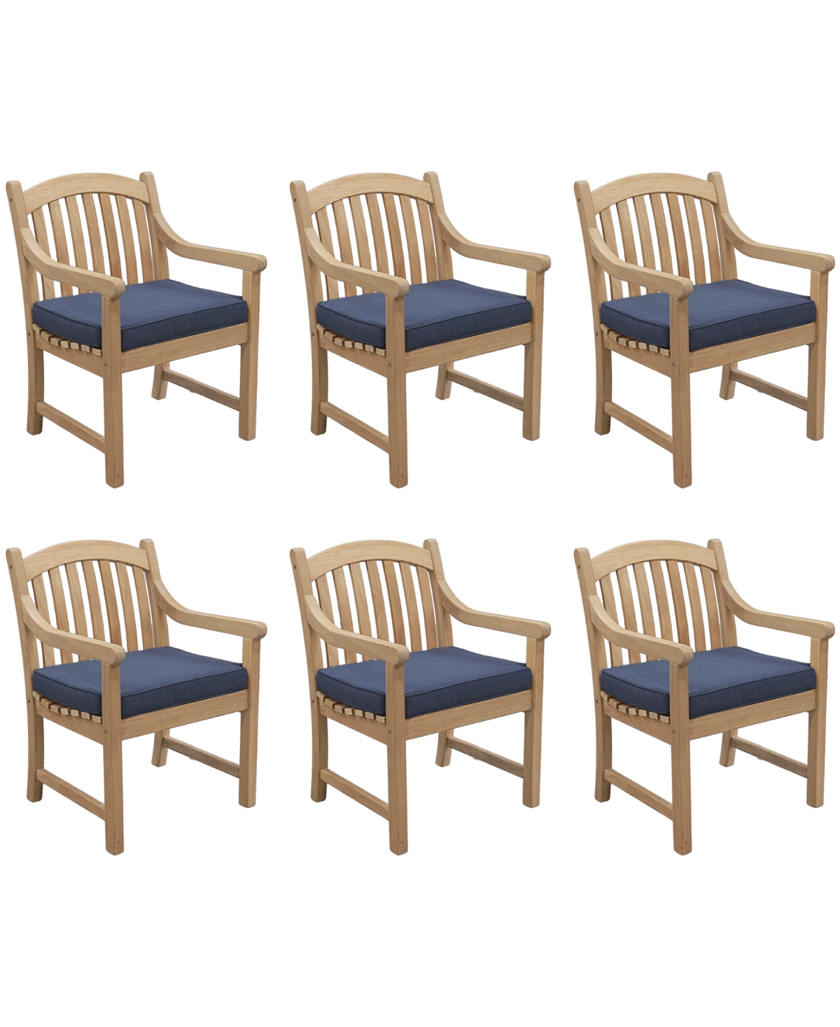 Click here for Bristol 6-Piece Olefin Outdoor Chair Bundle  Creat... prices