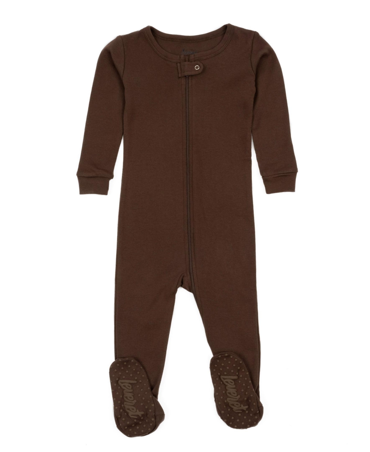 Click here for Leveret Baby Unisex Solid Color Cotton Footed One-... prices
