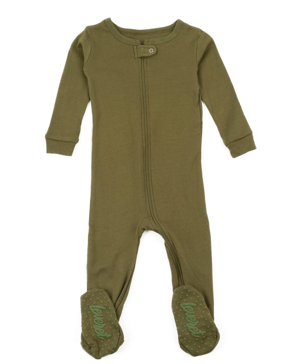 Click here for Leveret Baby Unisex Solid Color Cotton Footed One-... prices